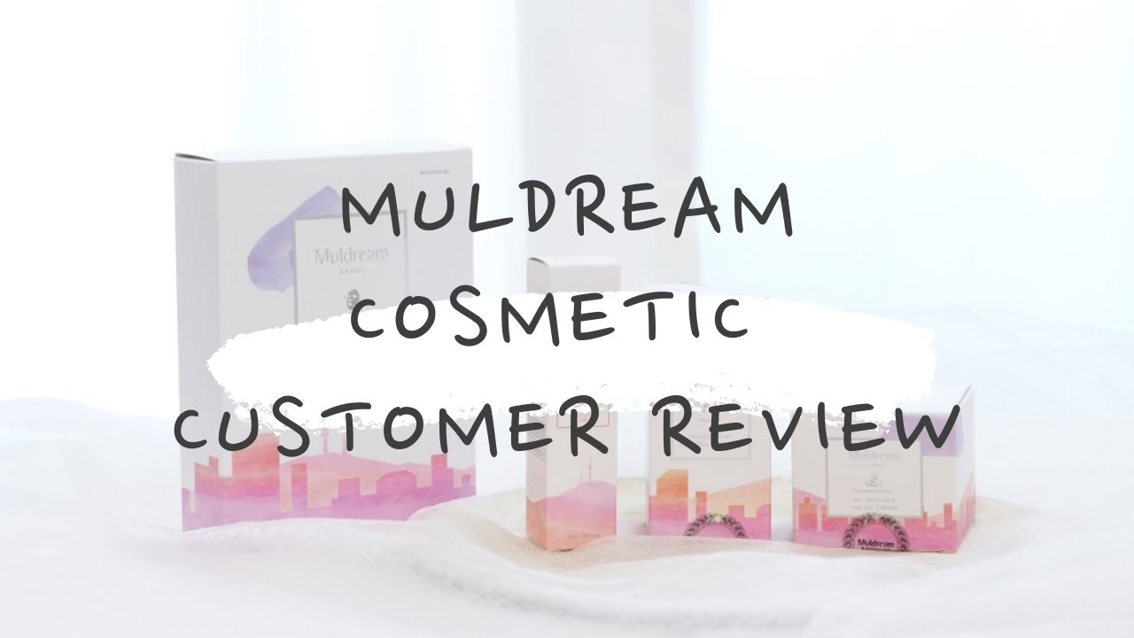Muldream cosmetics real customer reviews English Ver - YouTube