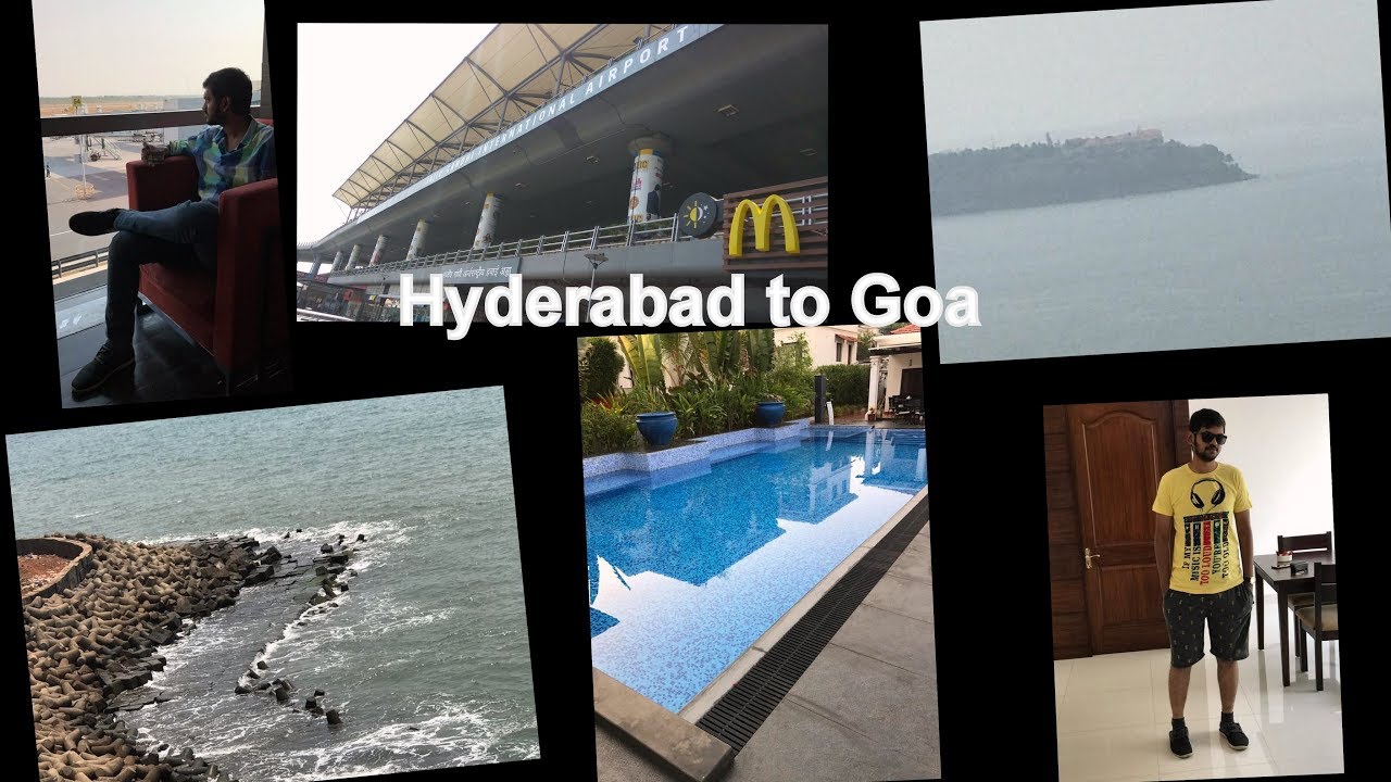 Traveling from Hyderabad to Goa II Take off and Landing - YouTube