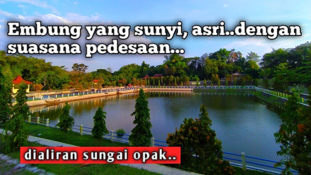 Perjalanan ke Embung tegaltirto berbah sleman yogyakarta - YouTube