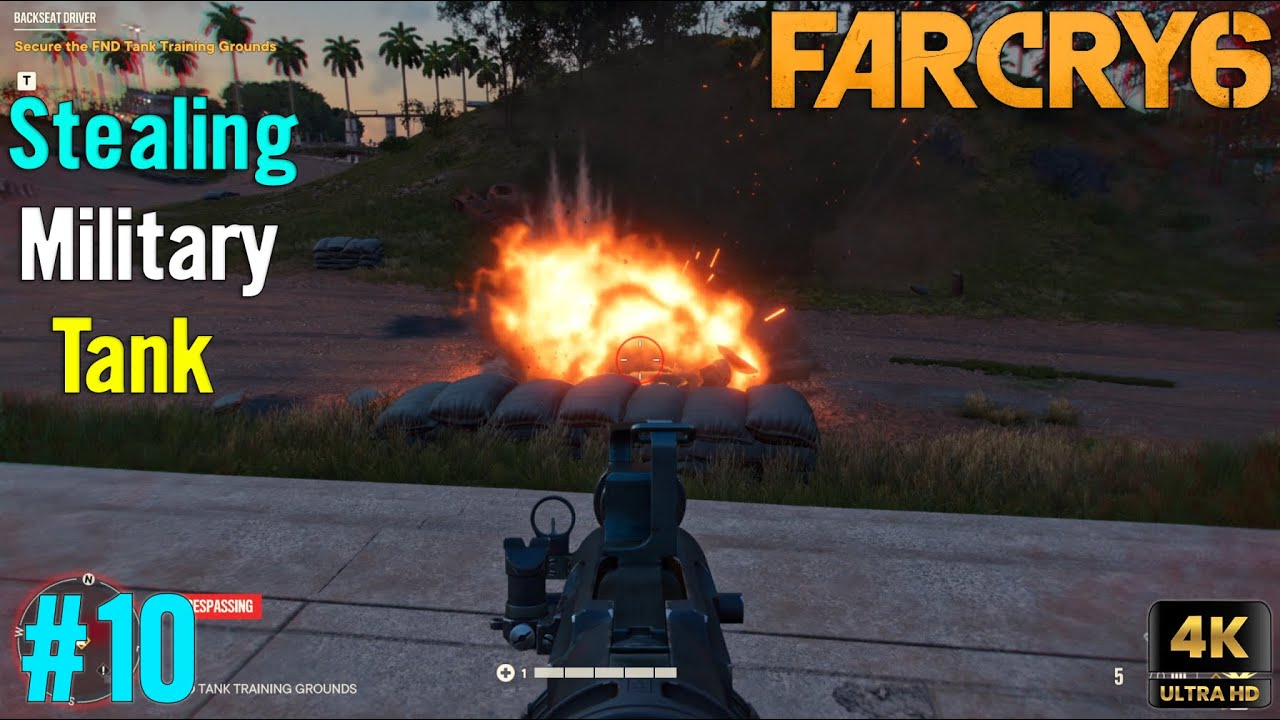 FAR CRY 6 | Secure Tank Training Ground | Gameplay #10 - YouTube