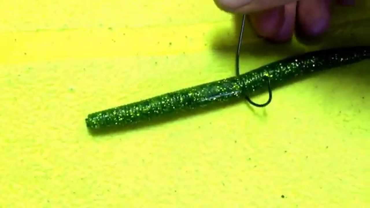 Soft plastic bait rigs - fridayfisherman - YouTube