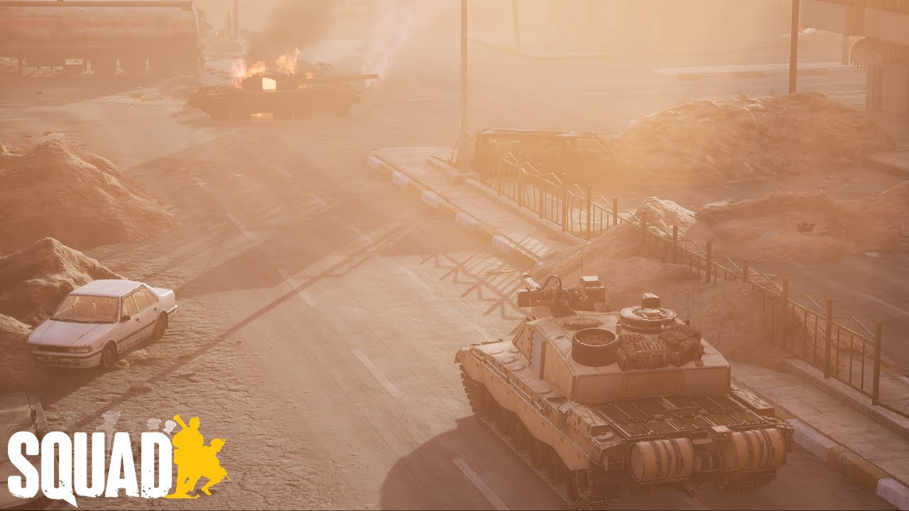 British And MEA Armor Slug It Out In The Streets Of Fallujah | Squad ...