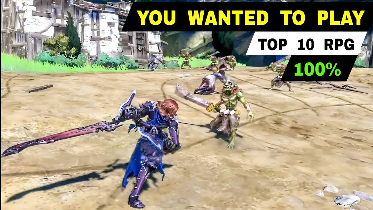 Top 10 Best RPG games YOU WANTED TO PLAY 100% for Android & iOS - YouTube