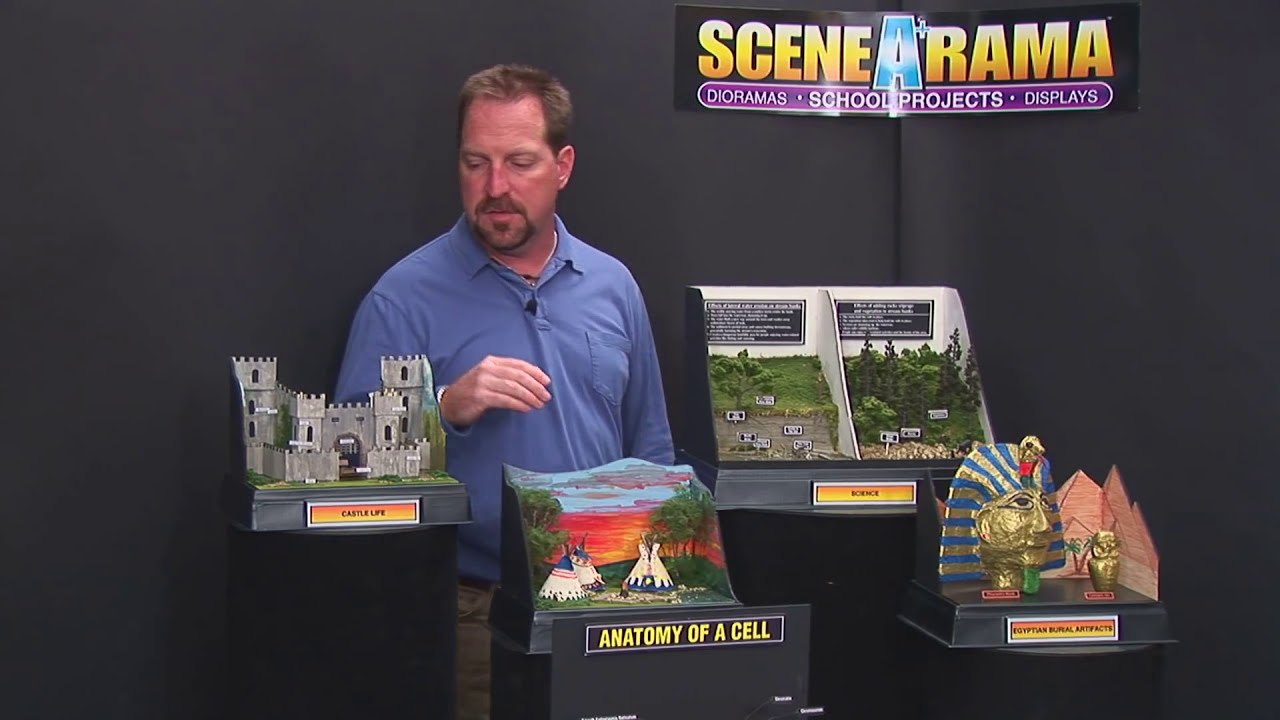 Base and Backdrop - School Project | Scene-A-Rama - YouTube