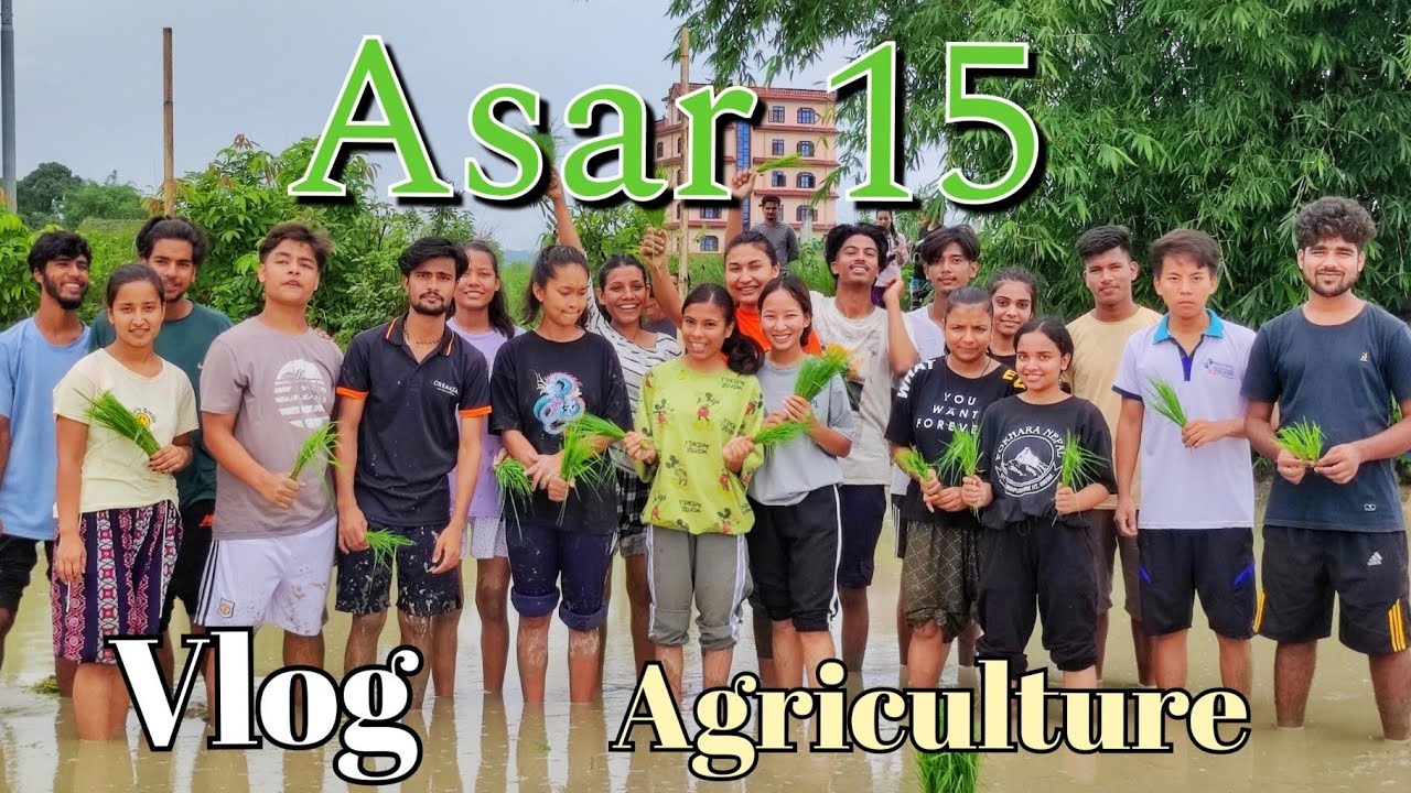 First Vlog | Asar 15 | Dahi chiura day in Nepal - YouTube