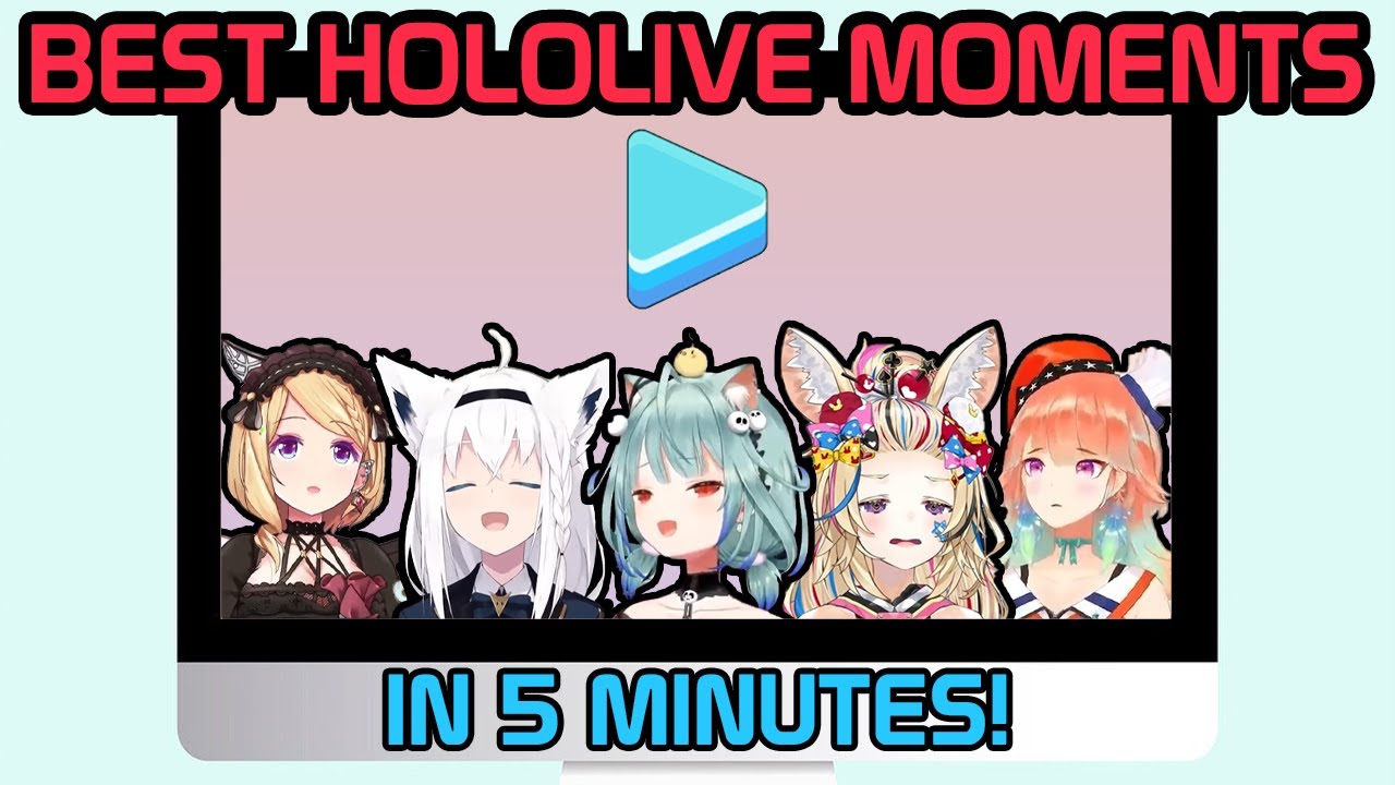 5 Minutes of The BEST Hololive Moments - YouTube