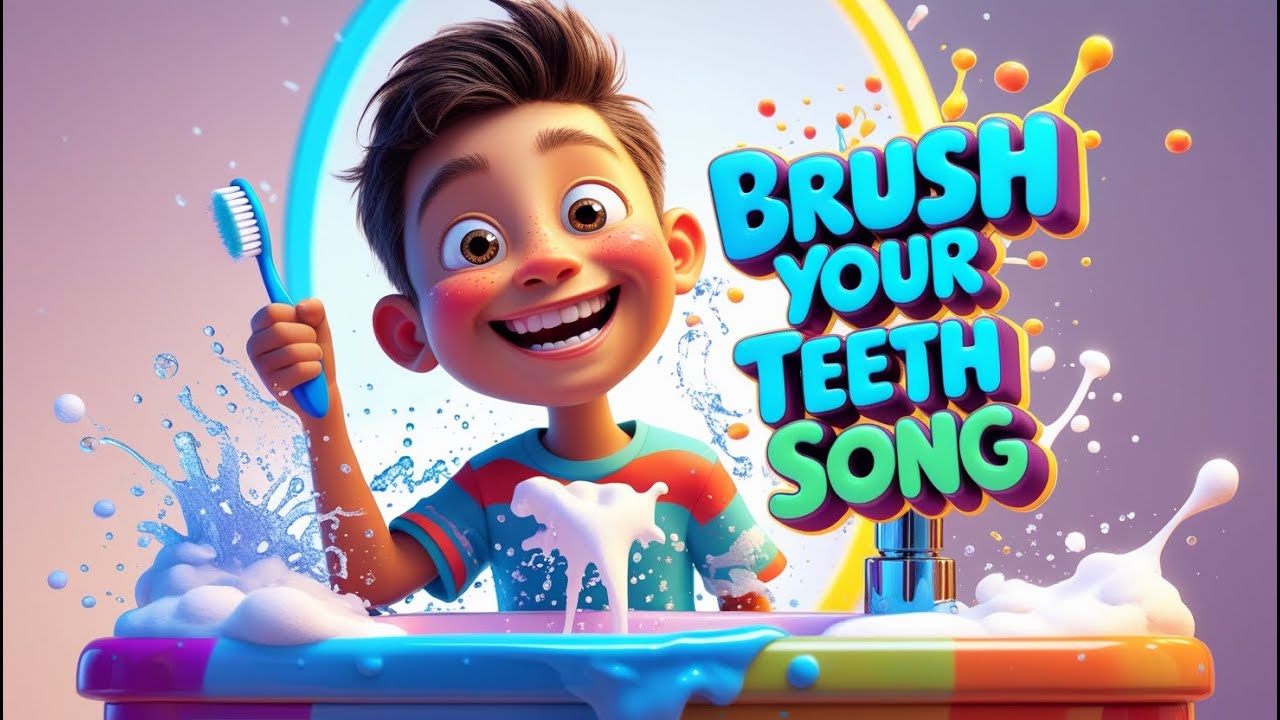 Brush Your Teeth Song 🦷🎶 – Fun Dental Care for Kids! 🎵 | Nursery Rhymes ...