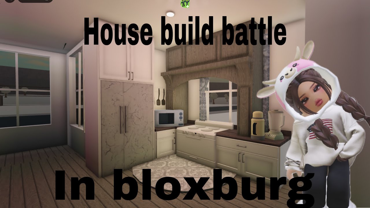 HOUSE BUILD BATTLE IN BLOXBURG - YouTube