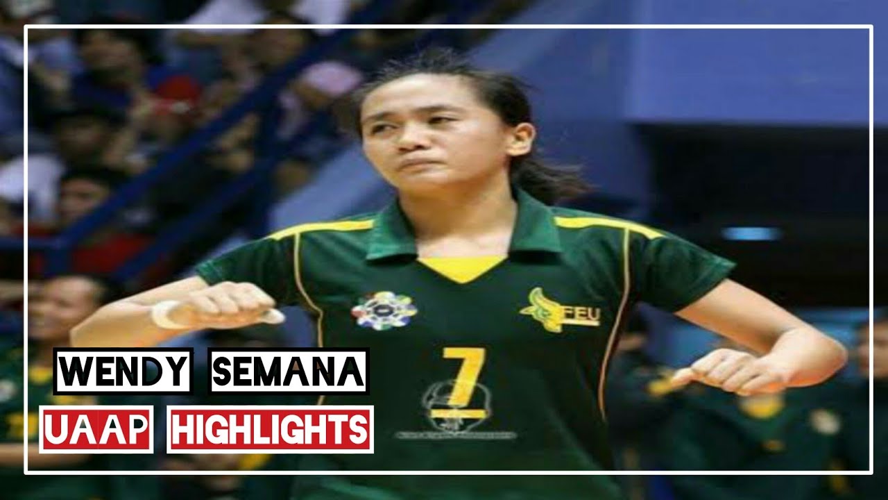 Wendy Semana UAAP Highlights | UAAP Season 70 MVP - YouTube