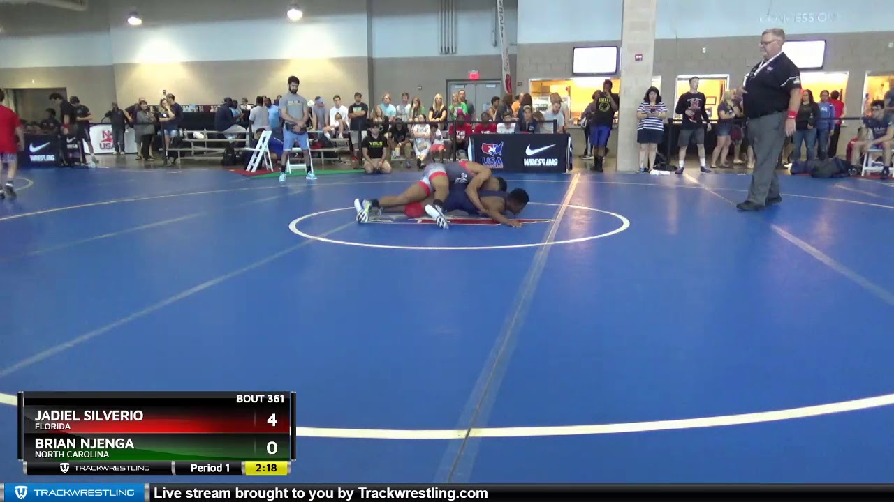 Junior Men (Must Be In HS) 138 Jadiel Silverio Florida Vs Brian Njenga ...