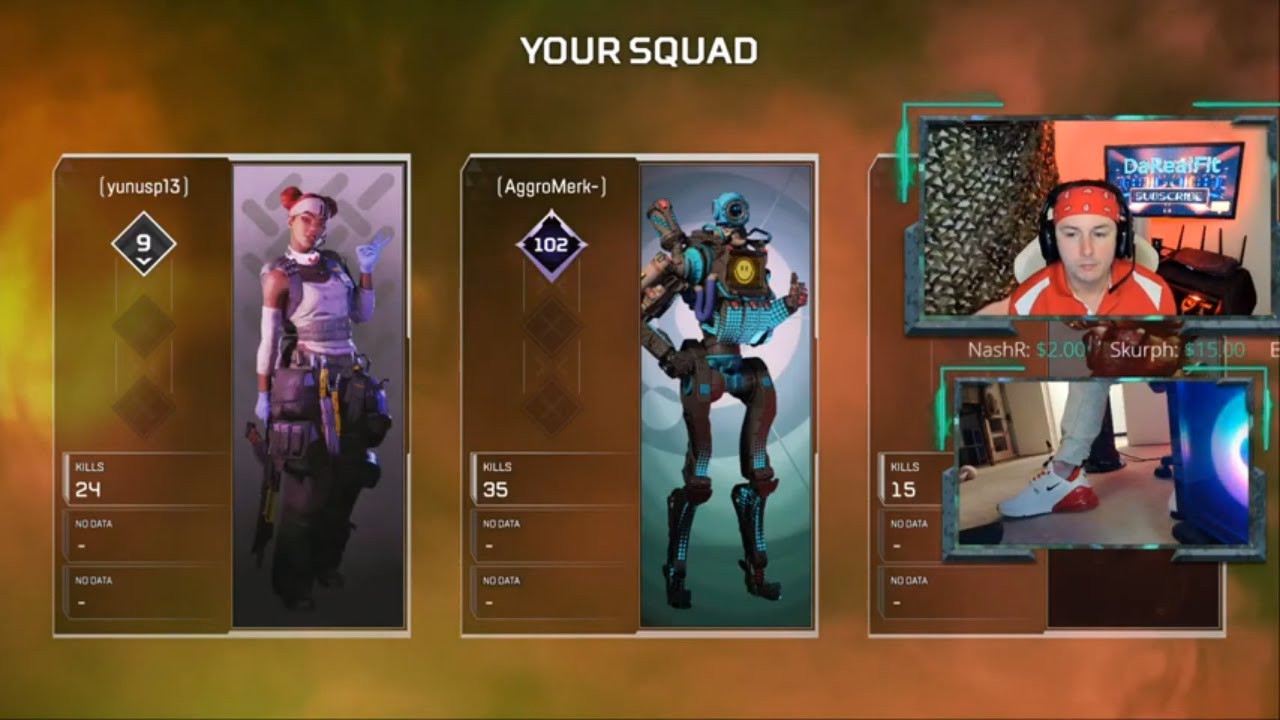 Fitty Fit - Playing Apex Legends - NOOB Status Take 2 - YouTube