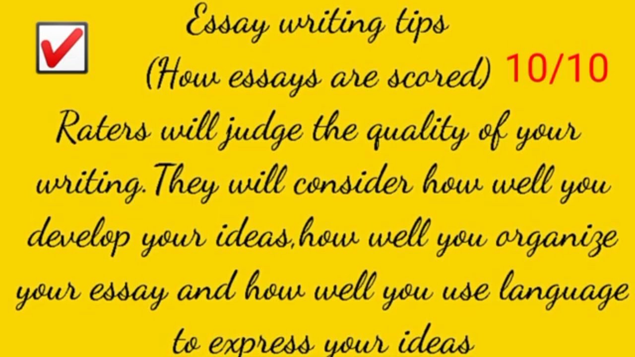 HOW TO WRITE GOOD ESSAY IN ENGLISH II ESSAY WRITING TIPS YouTube how-to-write-good-essay-in-english-ii-essay-writing-tips-youtube