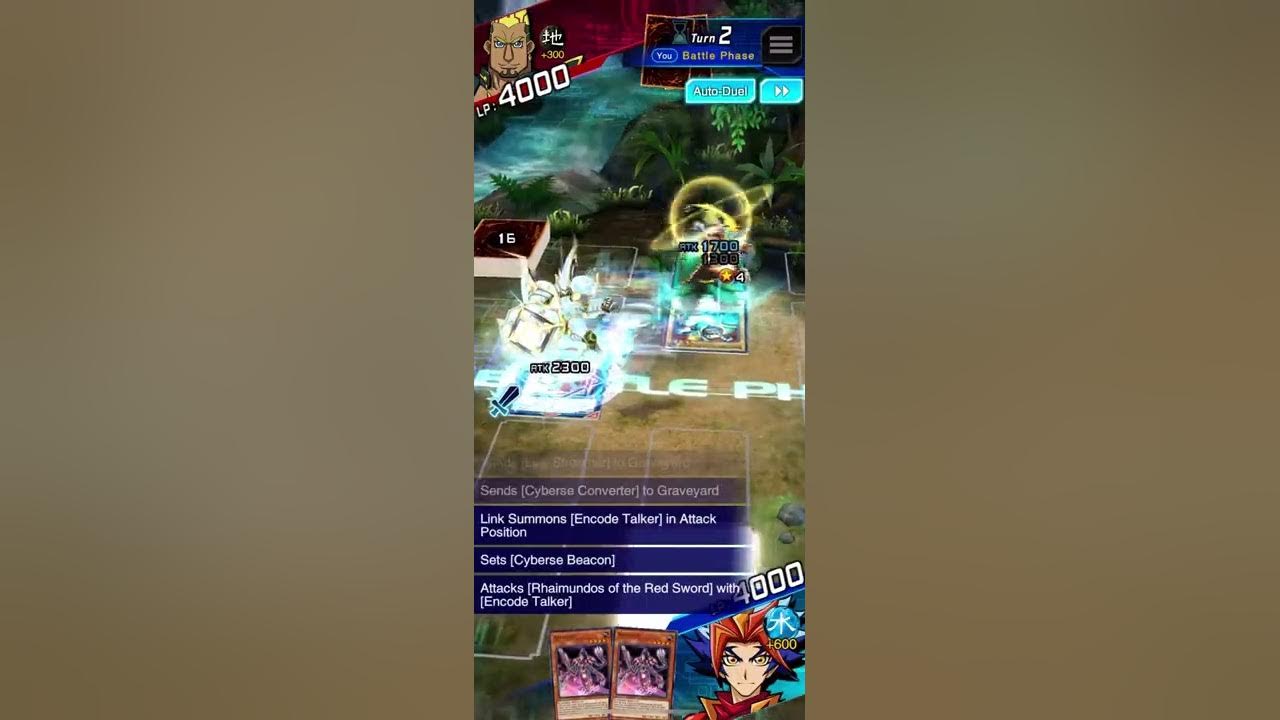 Yu-Gi-Oh! Duel Links - Dueling The Gore gameplay (Duelist Kingdom: Link into the VRAINS!) - YouTube