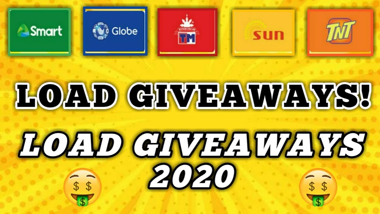 Get Free Load Here | Load Giveaways | Giveaways 2020 | Miracle PH - YouTube