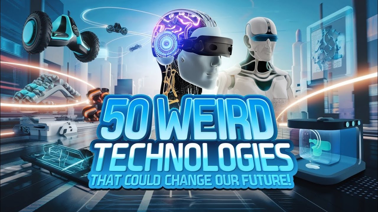 50 Weird Technologies That Could Change Our Future ! - YouTube
