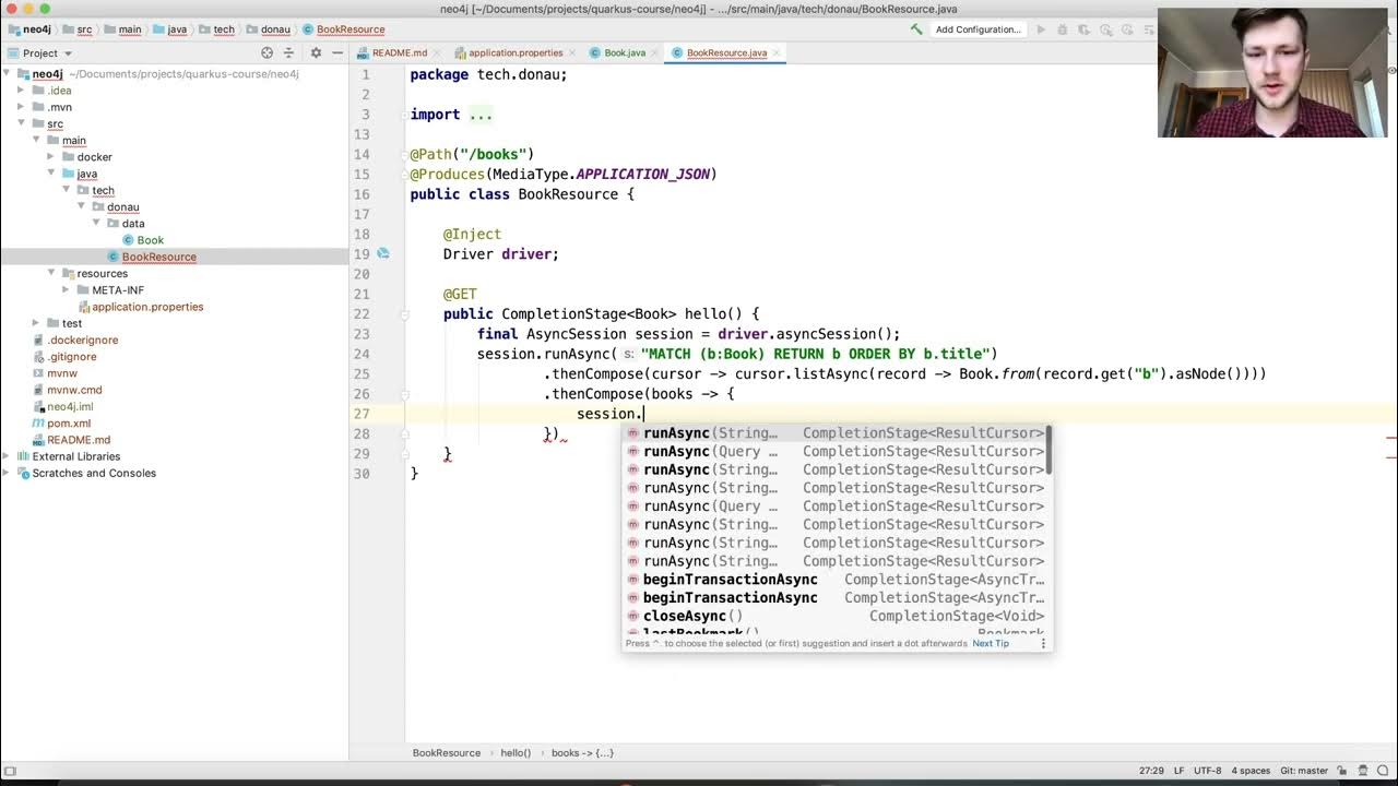 Quarkus Backend Development With Java And Graalvm Neo4j Client Youtube