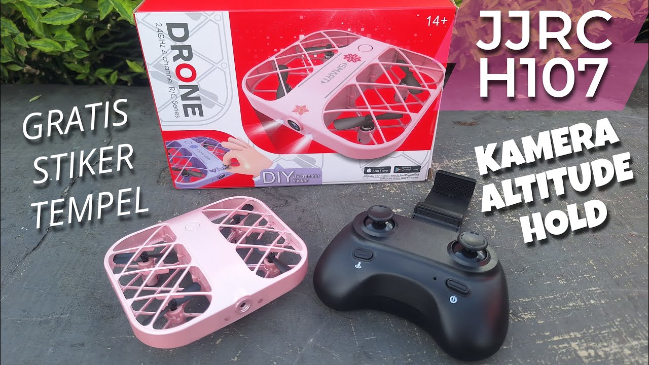 Drone JJRC H107 | Unboxing dan Tes Terbang - YouTube