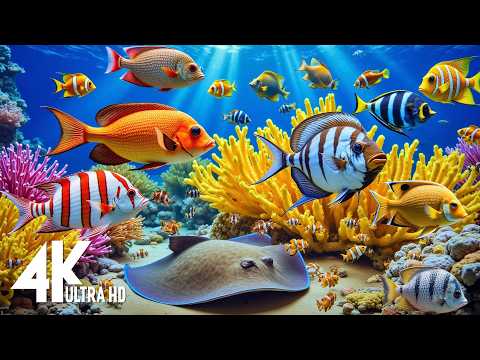 [NEW] 11HR Stunning 4K Underwater footage-Rare & Colorful Sea Life Video - Relaxing Sleep Music #29