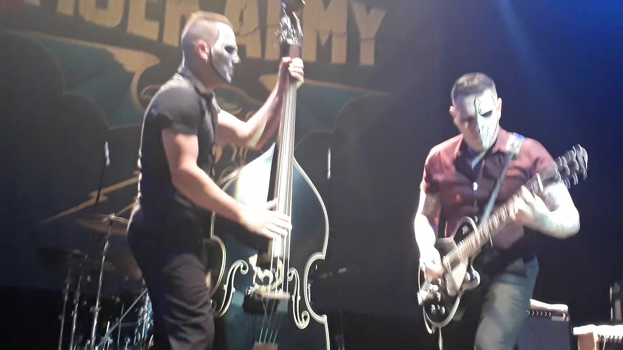 Tiger Army - "Temptation" & "Cupid's Victim" Live @ El Plaza Condesa 11 ...
