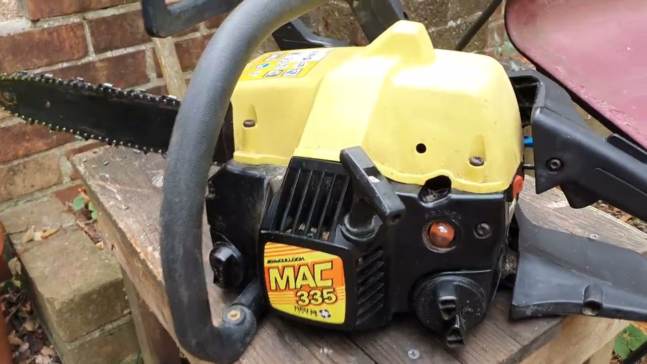 McCulloch Mac 335 july 2022 - YouTube