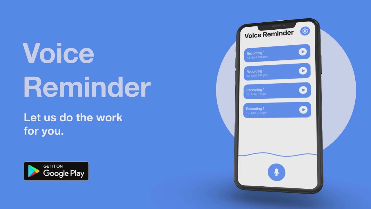 Voice Reminder - Preview - YouTube