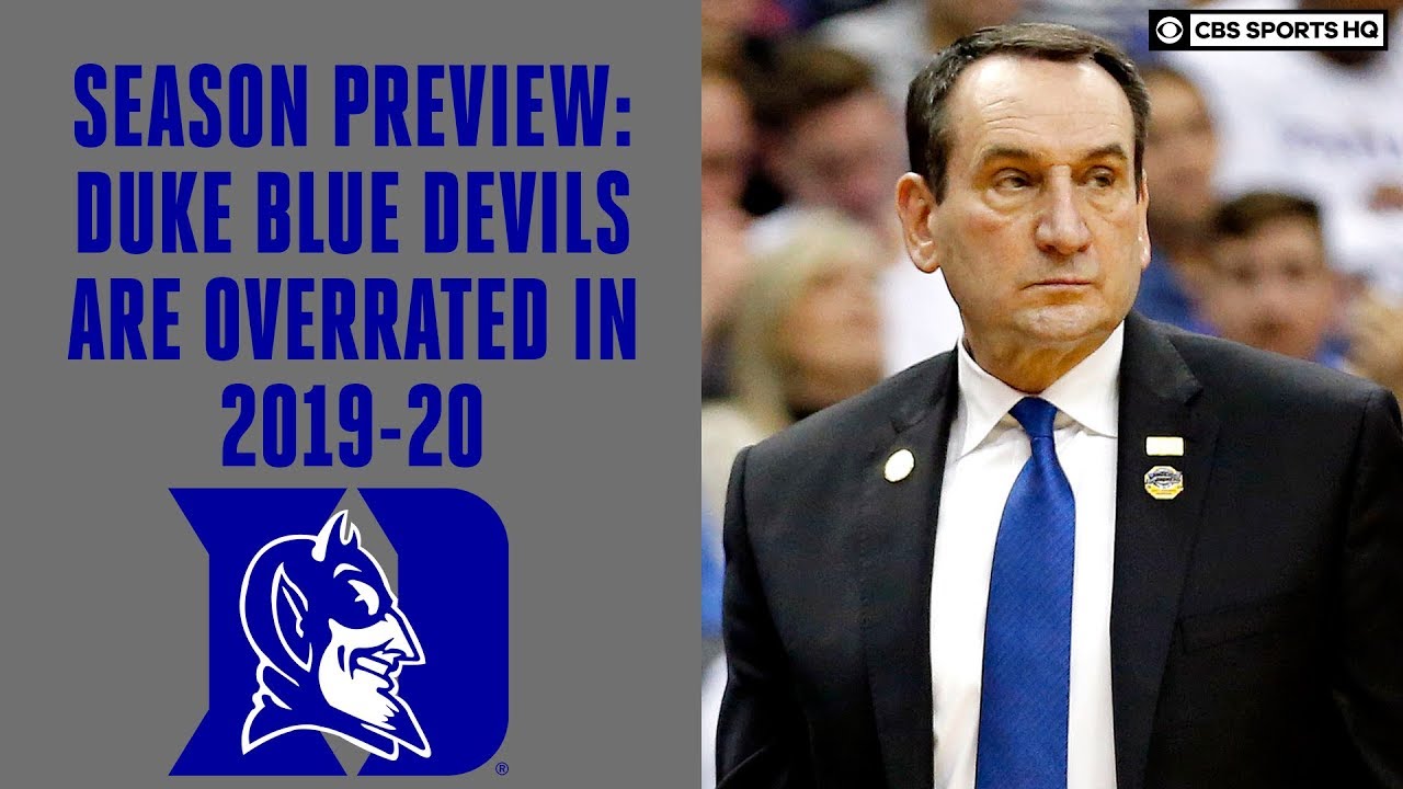 Duke Blue Devils Basketball 2019-20 BETTER WITHOUT ZION: Season Preview ...