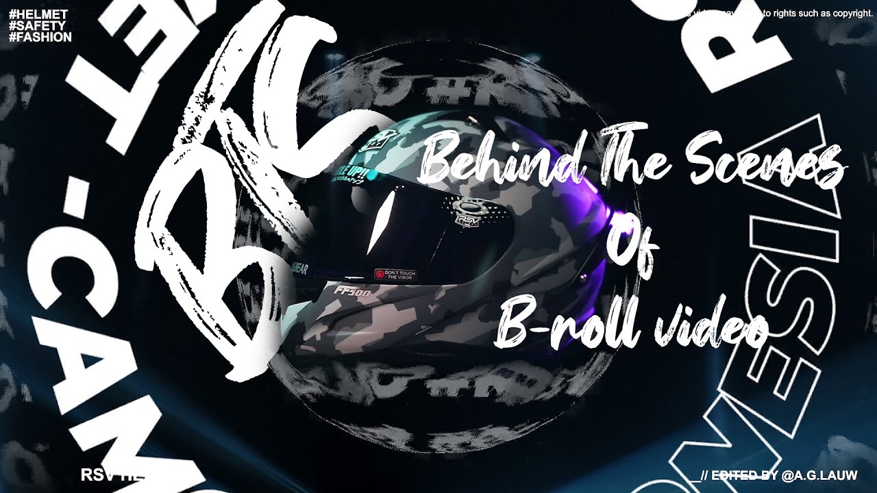 BTS (Behind The Scenes) My B-roll Helmet video - Dibalik Layar ...