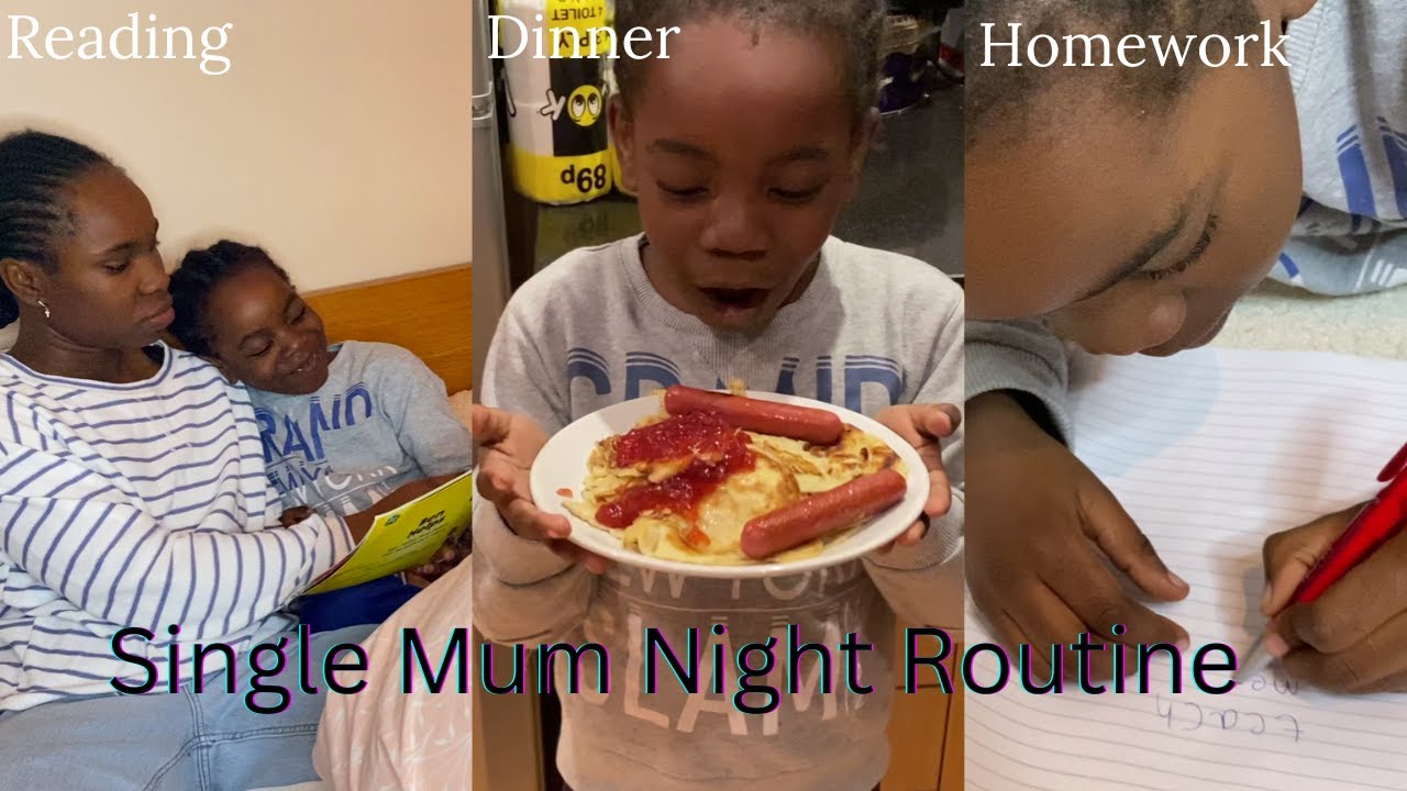 VLOGMAS DAY 8: SINGLE MUM NIGHT TIME ROUTINE | REALISTIC Winter Night ...
