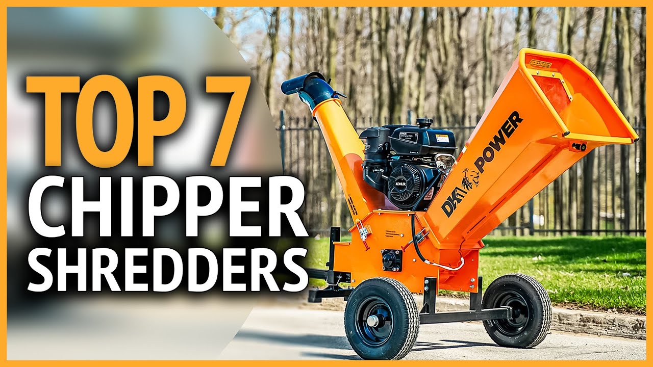 Best Chipper Shredders 2023 | Top 7 Best Wood Chippers Shredders On ...