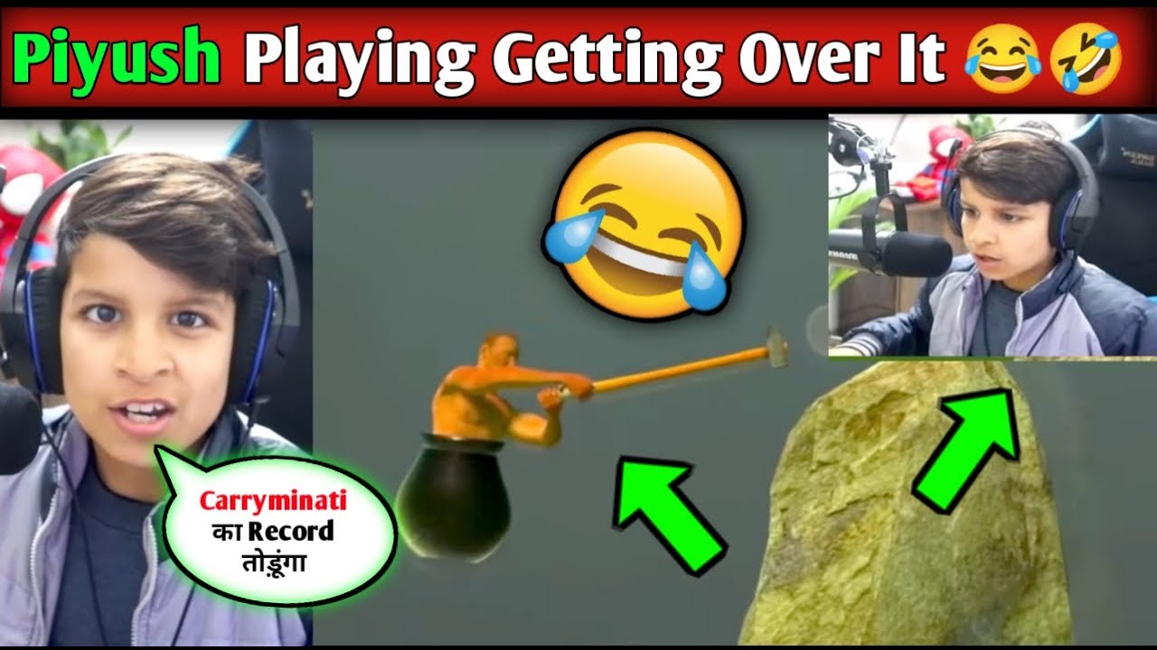 😂Piyush Playing Getting Over It | @Piyush Joshi Gaming NEW VIDEO ...