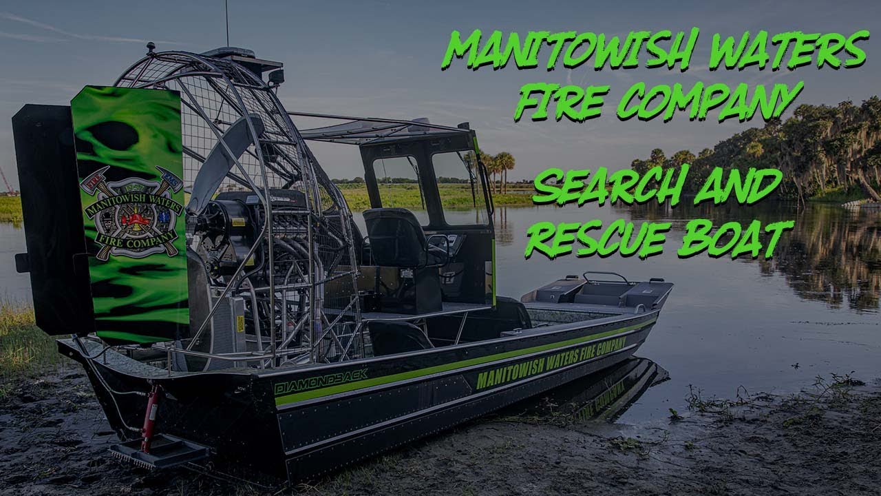 Search and Rescue Boat | Diamondback Airboats - YouTube