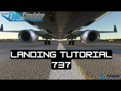 Wie landet man eine 737? LANDING Tutorial - Boeing 737 Pilot - PMDG ...