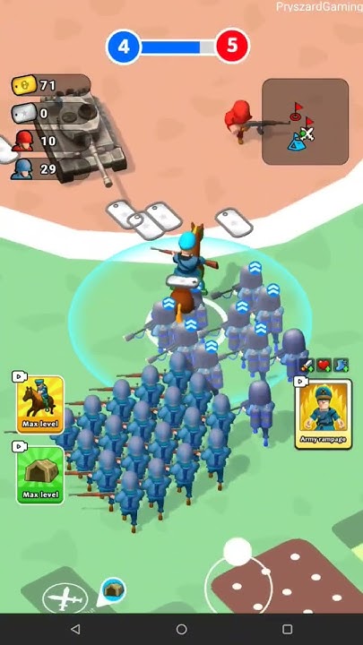 Tiny Artillery - Gameplay Walkthrough Tiny Army War Commander Base Defense (Android, iOS) - YouTube