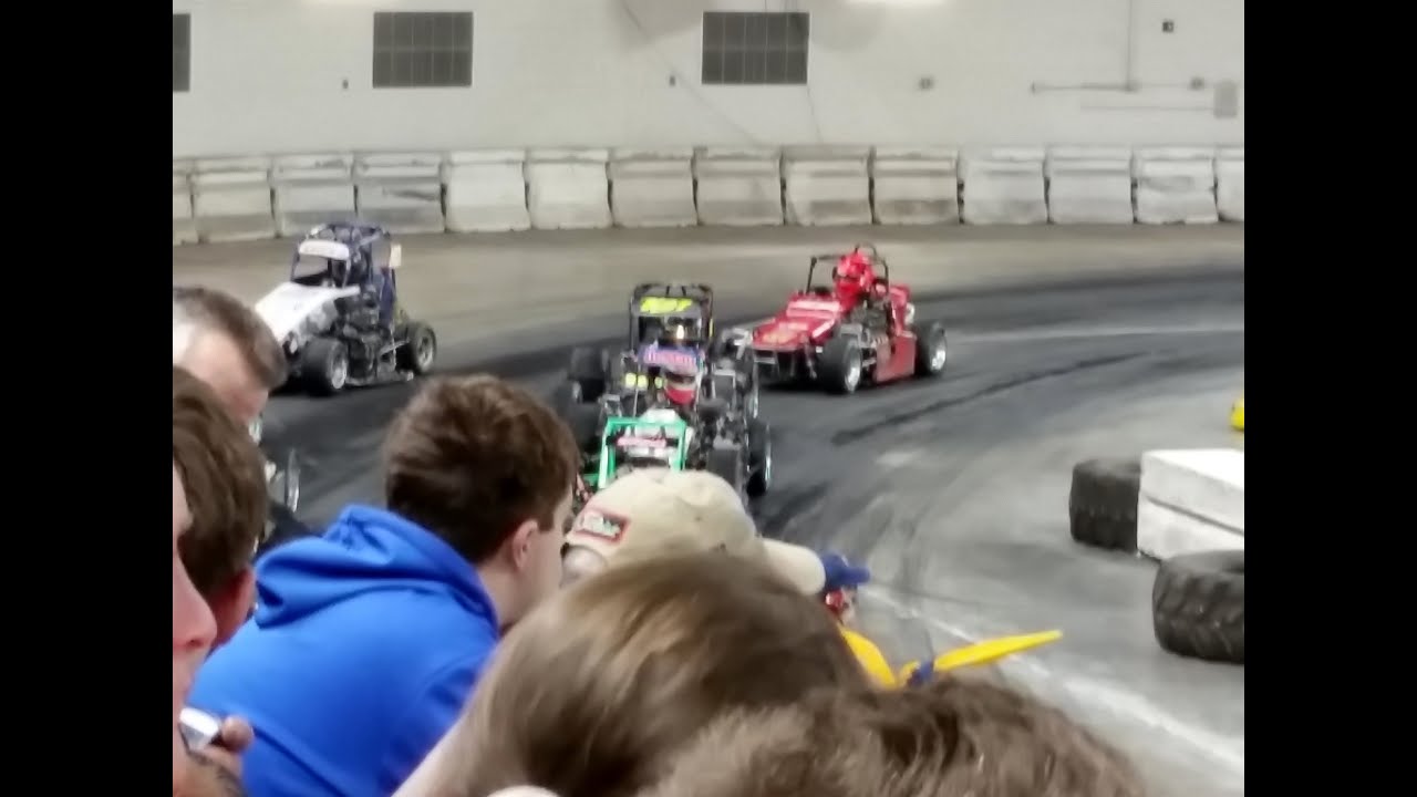 INDOOR AUTO RACE AC 013015 - YouTube