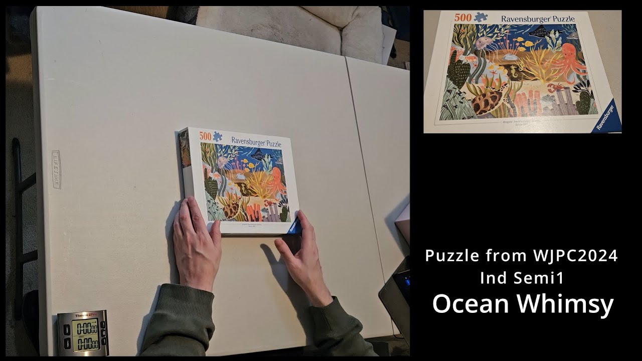 Ocean Whimsy Puzzle Attempt #3 - YouTube