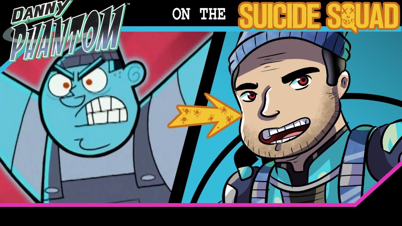 Drawing Danny Phantom Ghosts on the Suicide Squad (Lore and Speedpaint ...