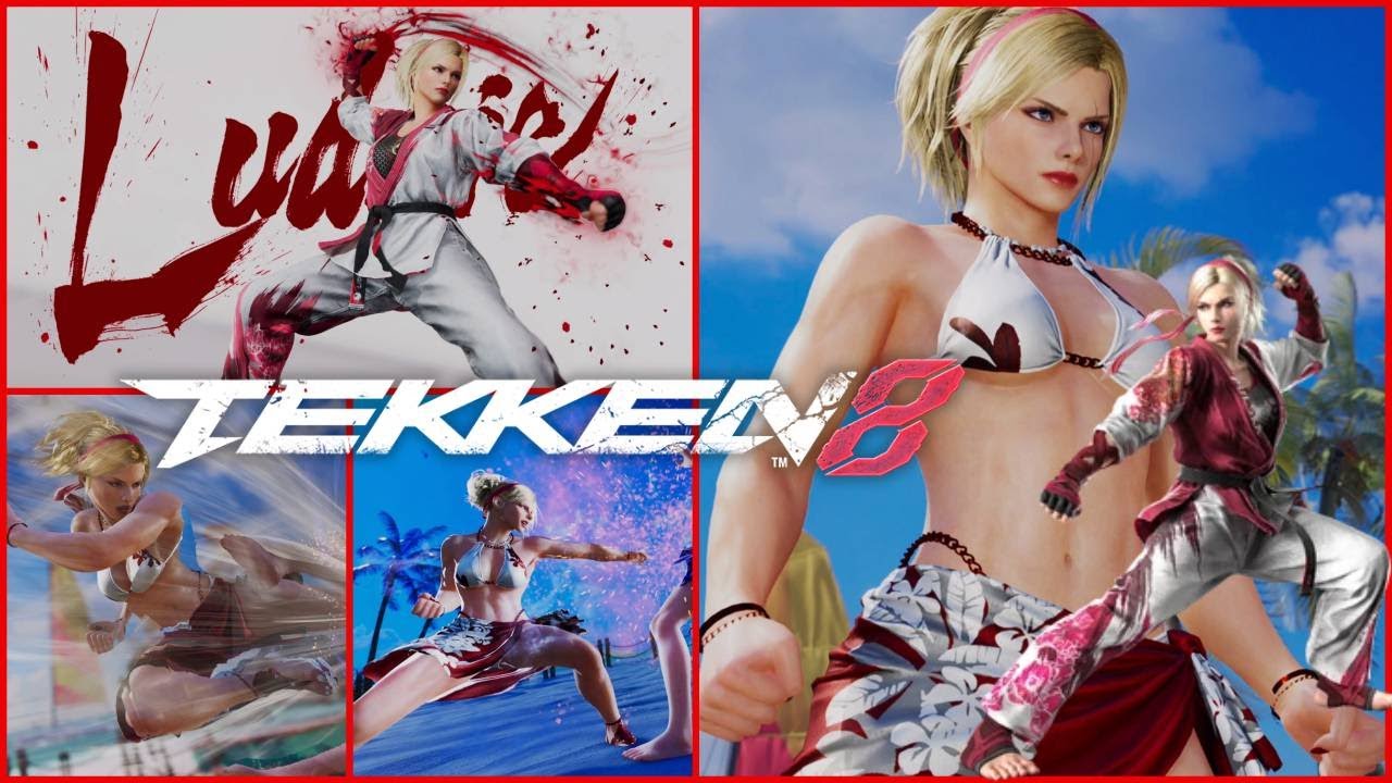 Tekken 8 Lidia Gameplay Special Poolside Curvaceous Mix - YouTube