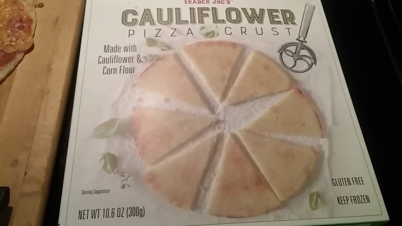 REVIEW- Trader Joe's cauliflower pizza crust🍕 - YouTube