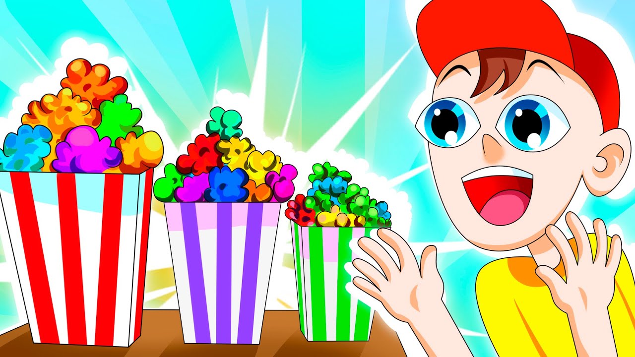 Yummy! Popcorn Song | Kids Songs - YouTube