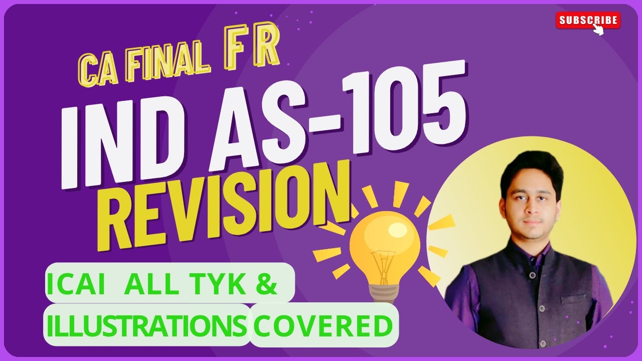 IND AS 105 | Revisions | ICAI Study Mat | Question revisions+ Examples ...