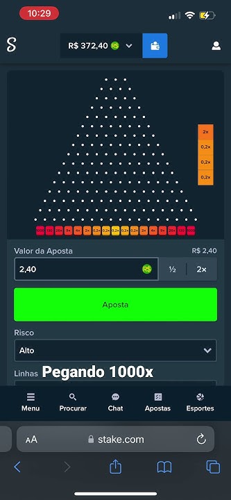 Pegando 1000x no plinko - YouTube