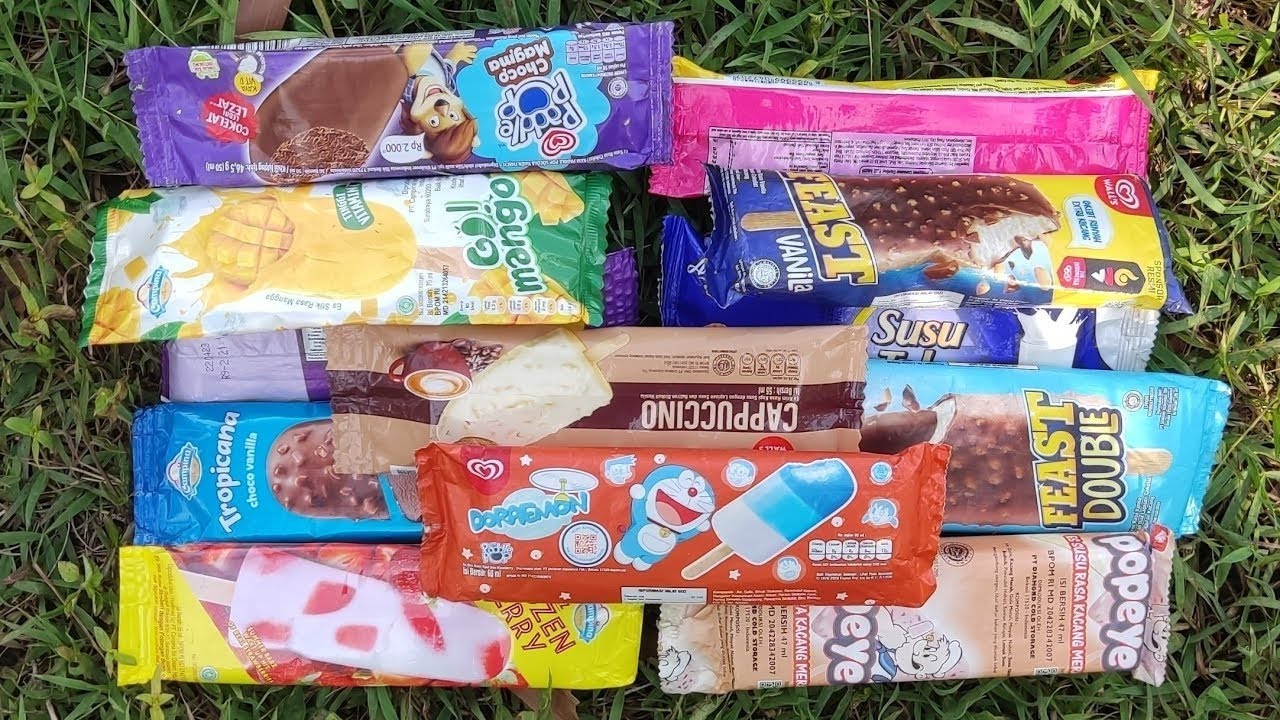 Hunting Es Krim Paddle Pop, Ice Cream Karakter, Trico Pelangi, Banana ...