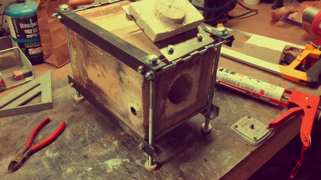 Home Made Gas Forge Design - YouTube