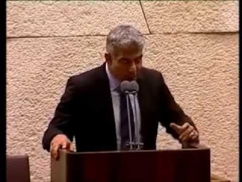 שר האוצר, יאיר לפיד מסכם את הדיון על התקציב 18.6.13