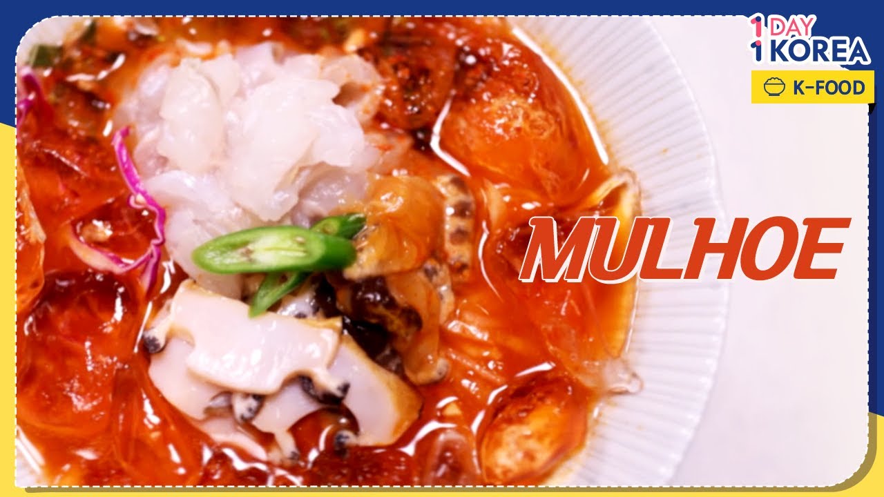 [1DAY 1KOREA: K-FOOD] Mulhoe (물회) - YouTube