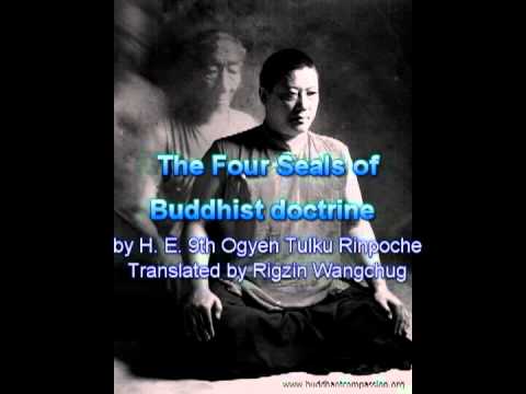 The Four Seals of Buddhist doctrine - YouTube