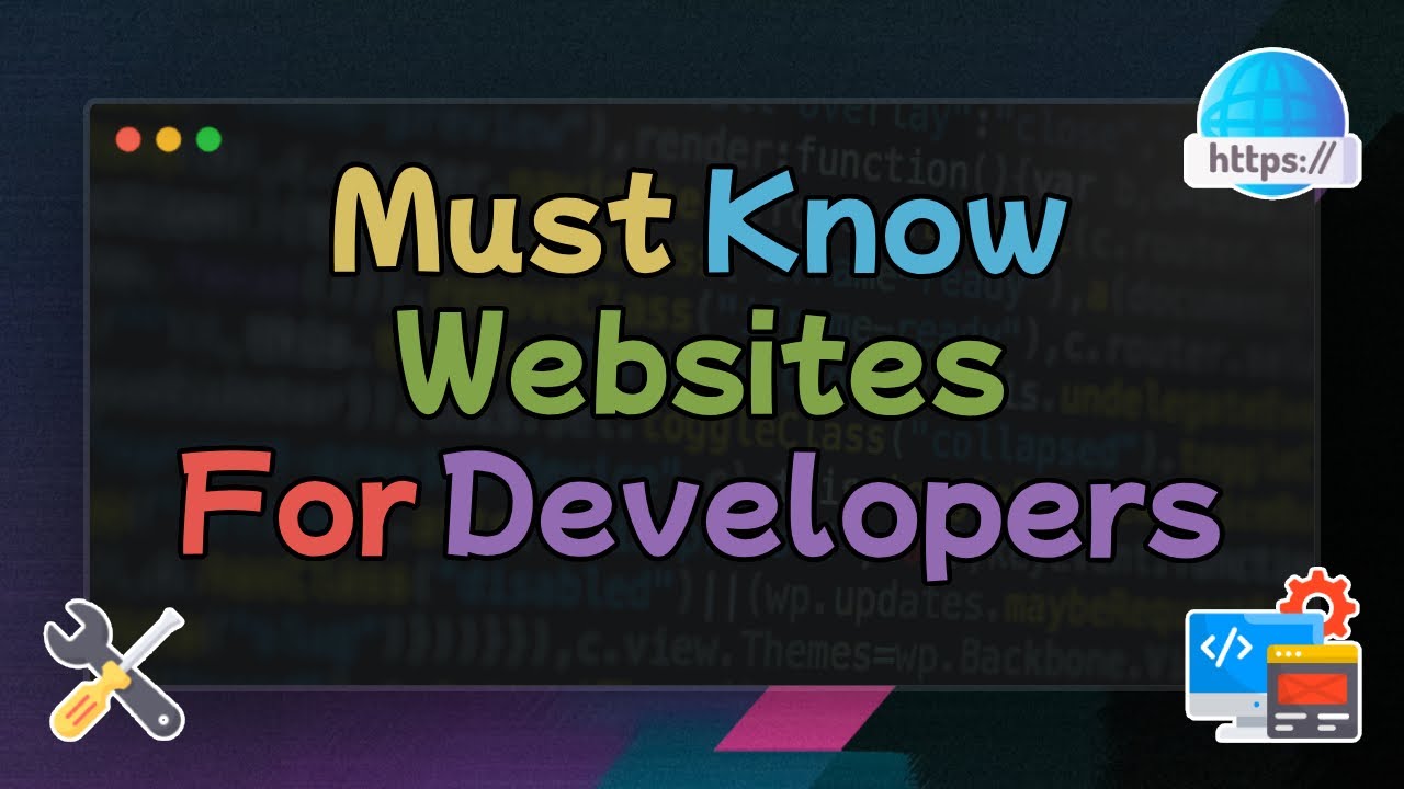 The Ultimate Developer's Toolkit: Essential Websites You Can't Ignore ...