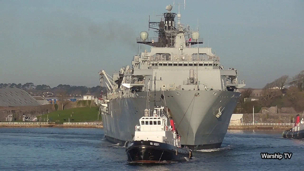 WARSHIPS IN PROFILE - HMS ALBION L14 - YouTube