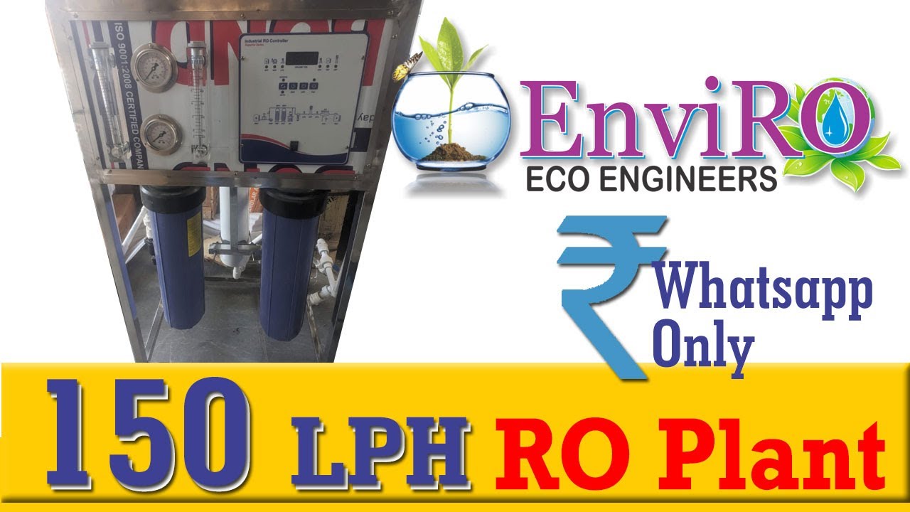 150 LPH Covered RO Plant | Cheap & Best RO Plant for School and Office ...