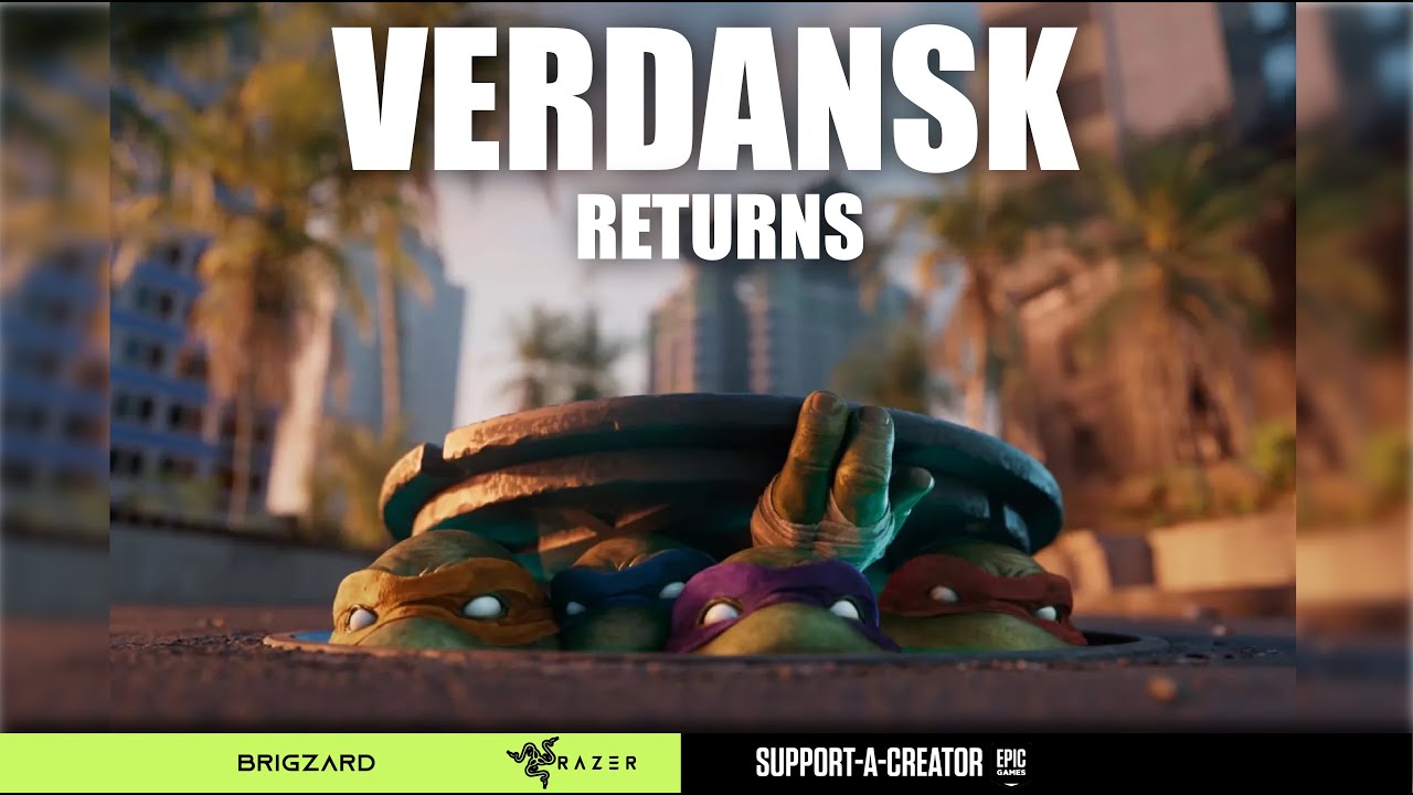☣️Teenage Mutant Ninja Turtles (TMNT) Event! Verdansk Returns with ...